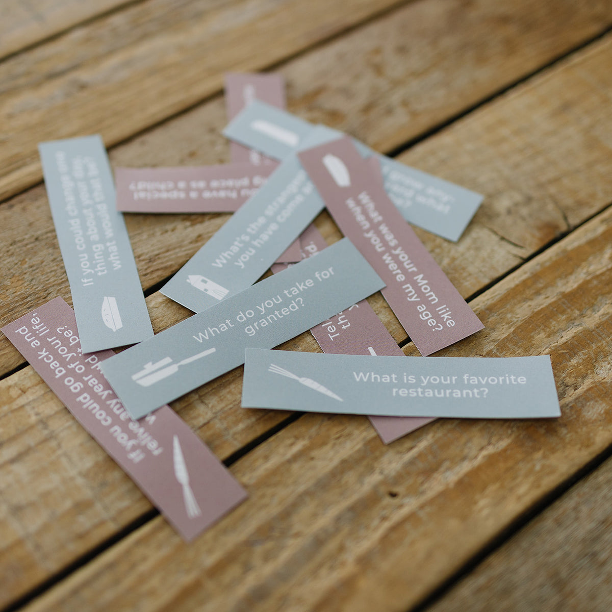 Family Dinner Questions – Simply On Purpose Print Shop